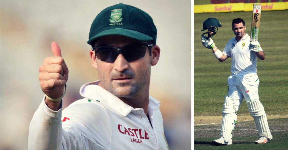 Dean Elgar is batting for South Africa - FinGlobal